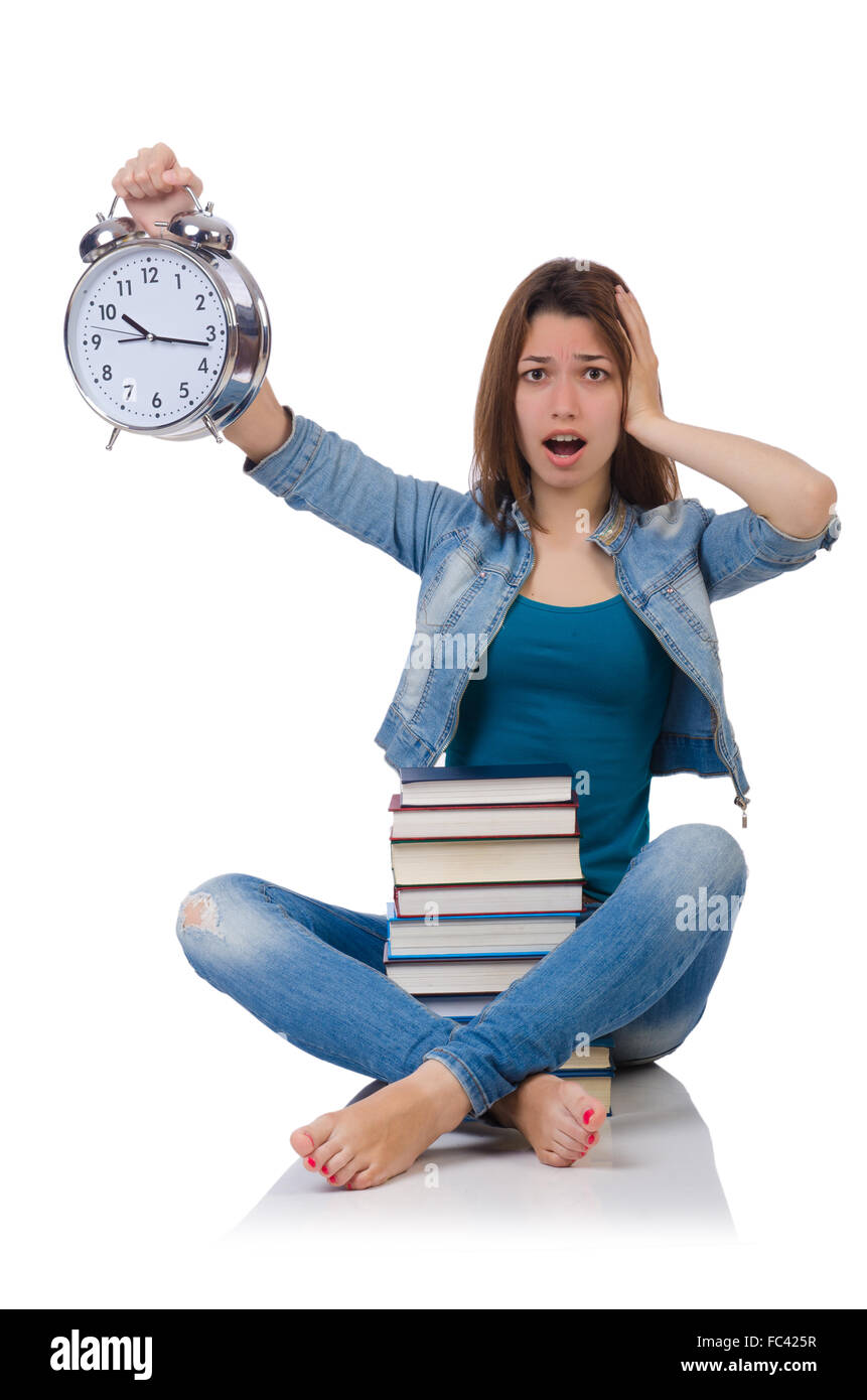 Late studying Cut Out Stock Images & Pictures - Alamy