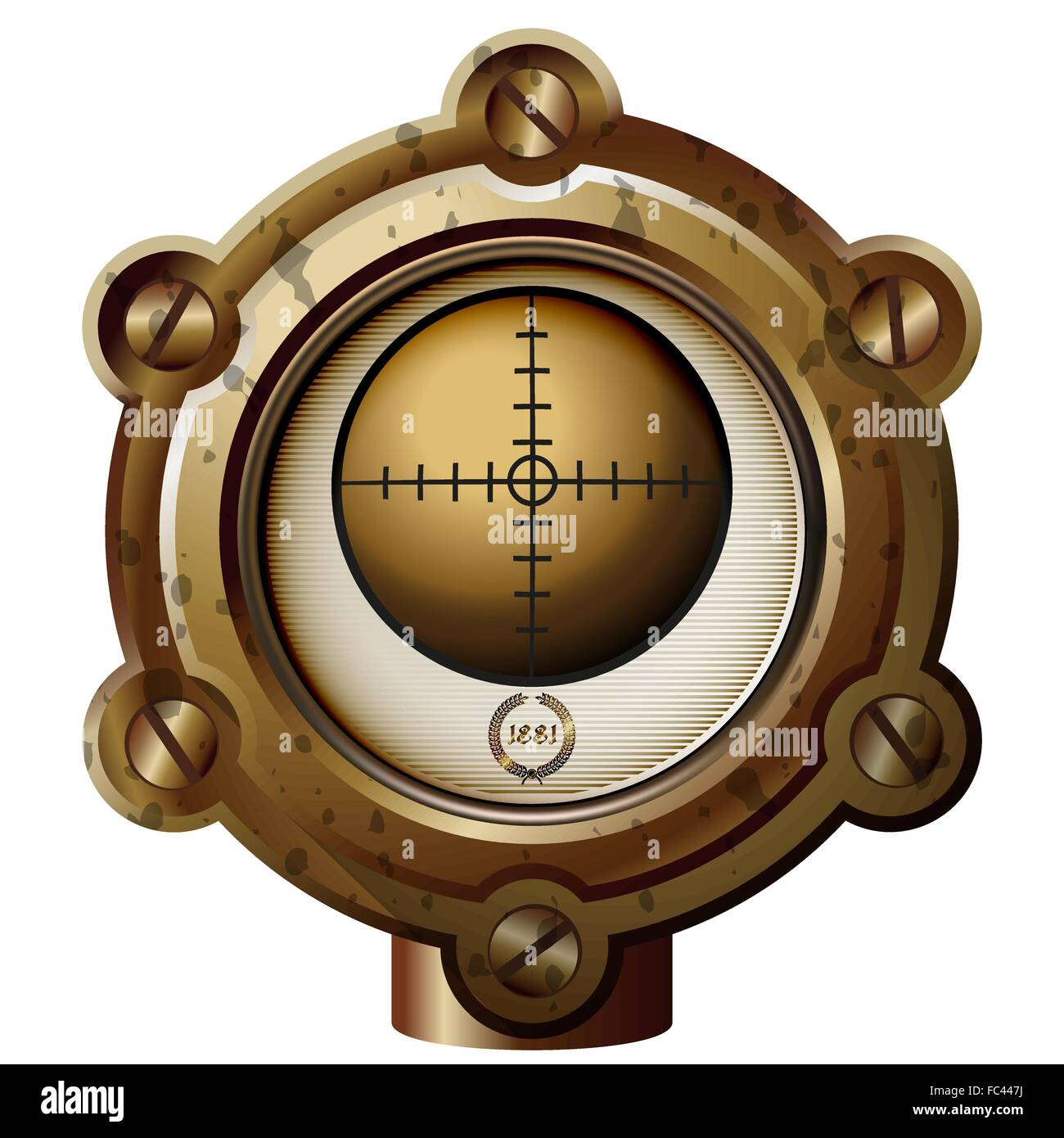 measuring device vector Stock Vector Image & Art - Alamy