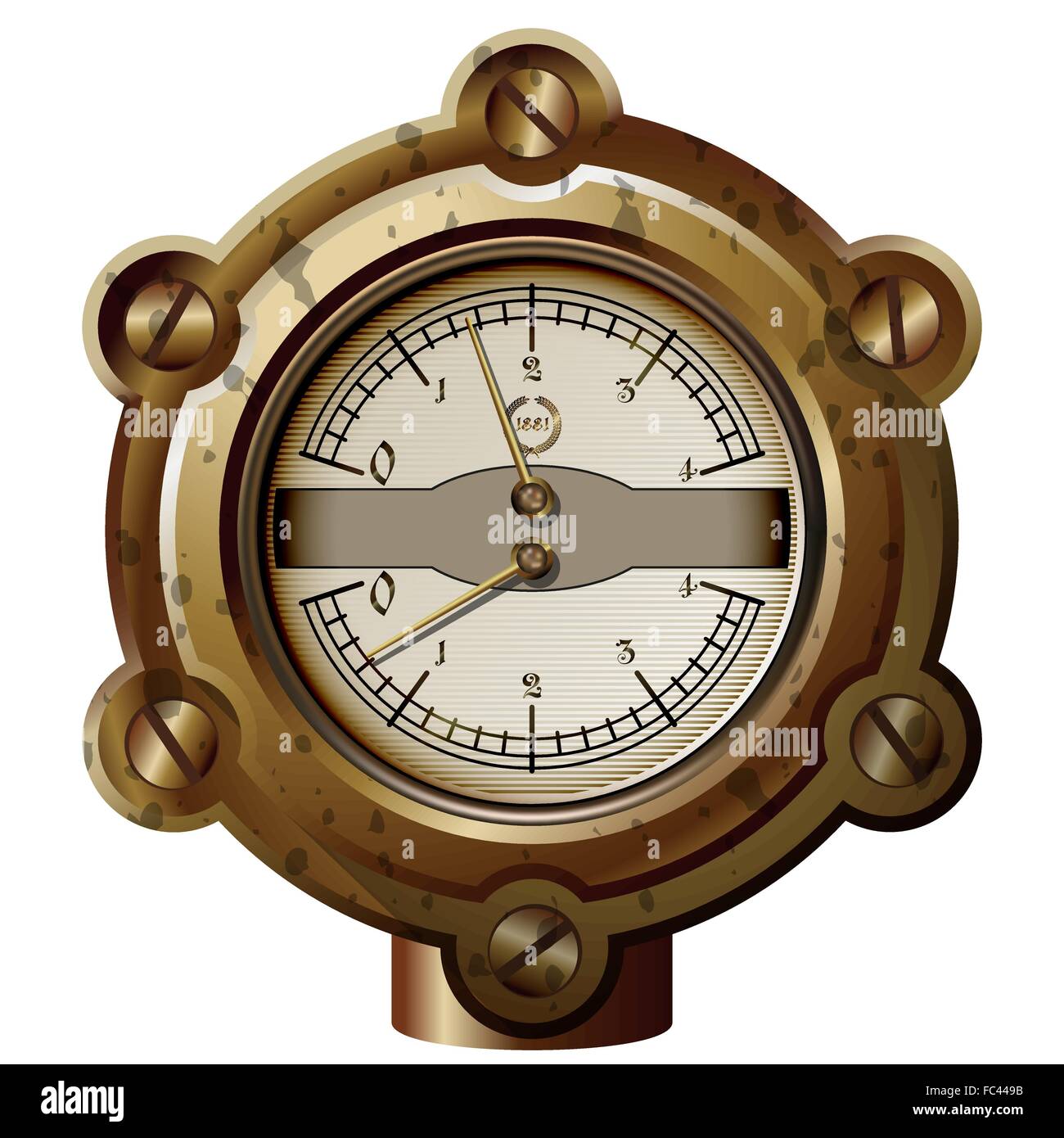 measuring device vector Stock Vector Image & Art - Alamy