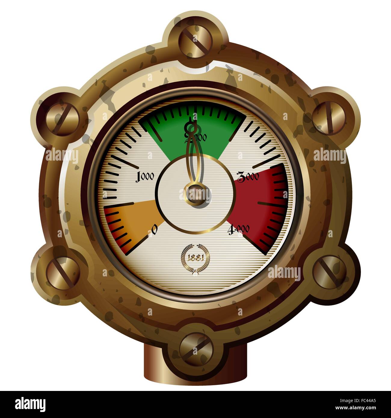 measuring device vector Stock Vector Image & Art - Alamy