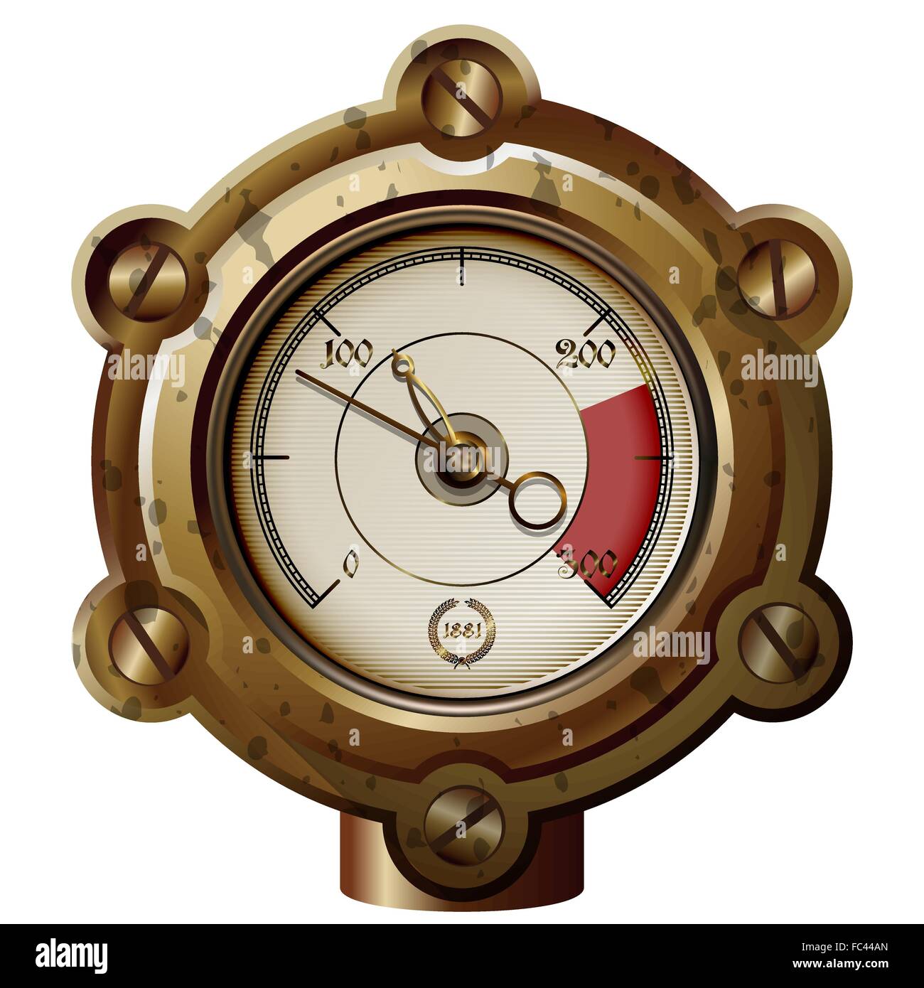 measuring device vector Stock Vector Image & Art - Alamy