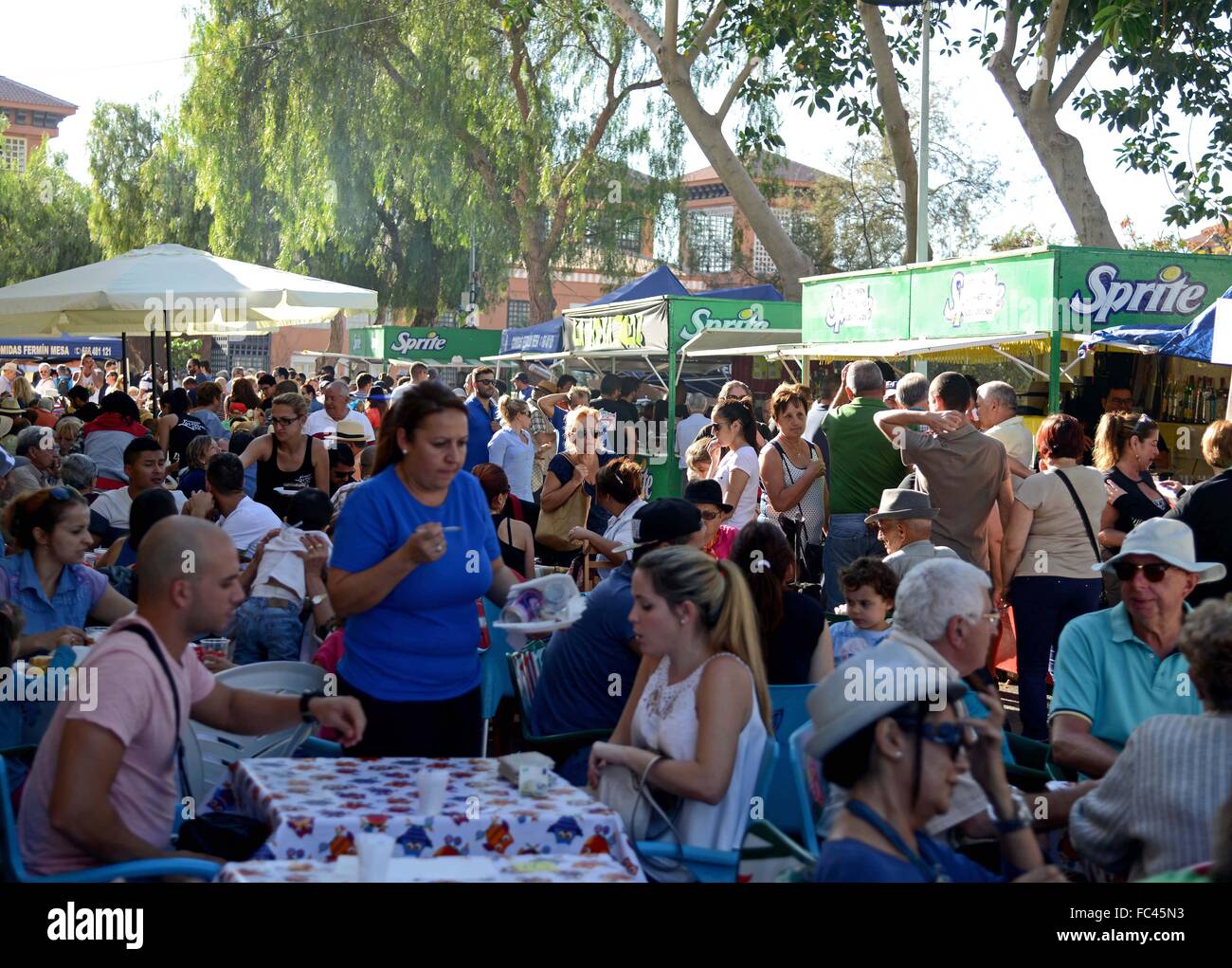 La Caleta, Costa Adeje, Tenerife. 20th January, 2016. Festival of San Sebastian – La Caleta ...