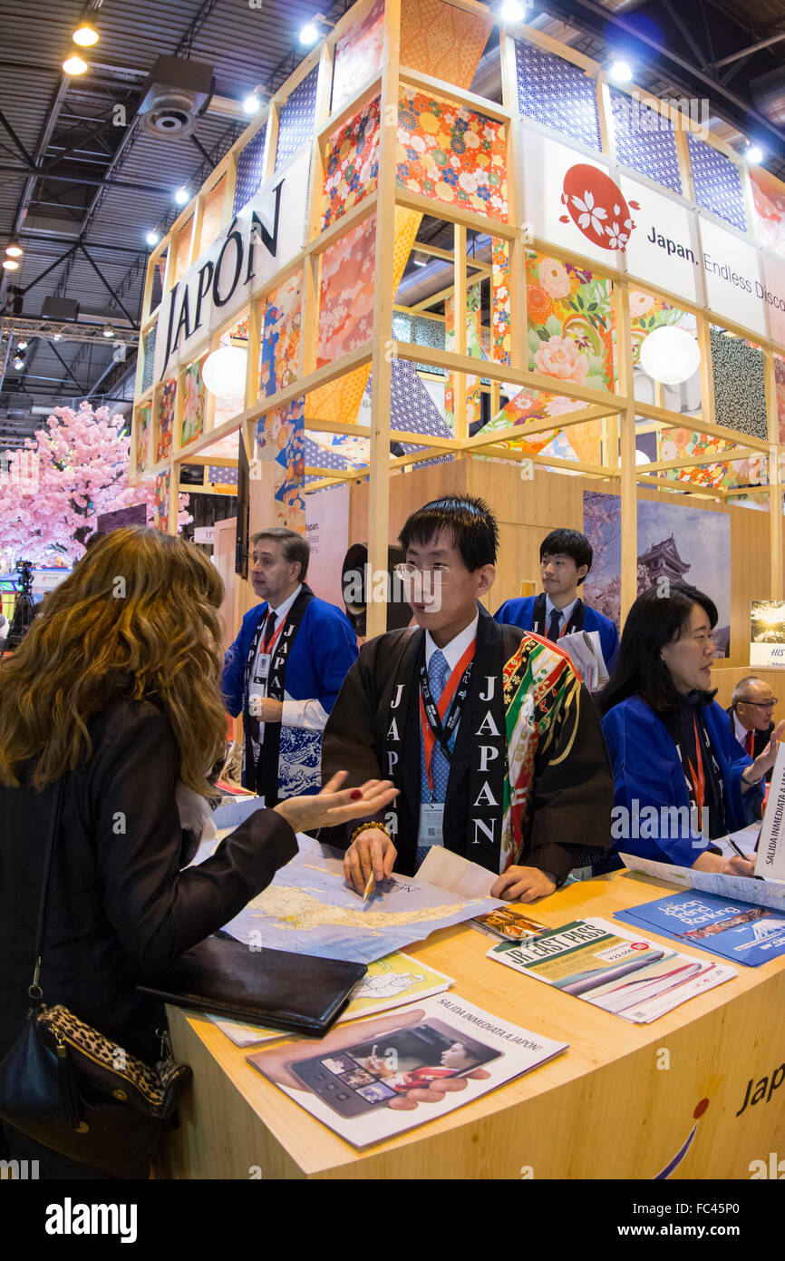 Madrid, Spain. 20th January, 2016. Fitur, International Travel and ...