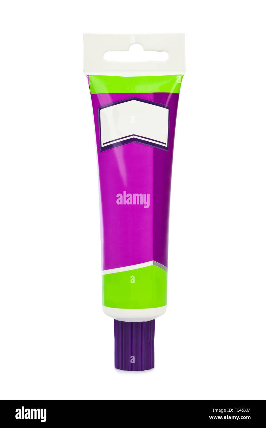 Tube of glue Stock Photo - Alamy