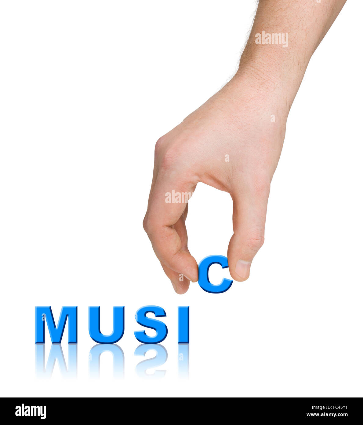 3d man music Cut Out Stock Images & Pictures - Alamy