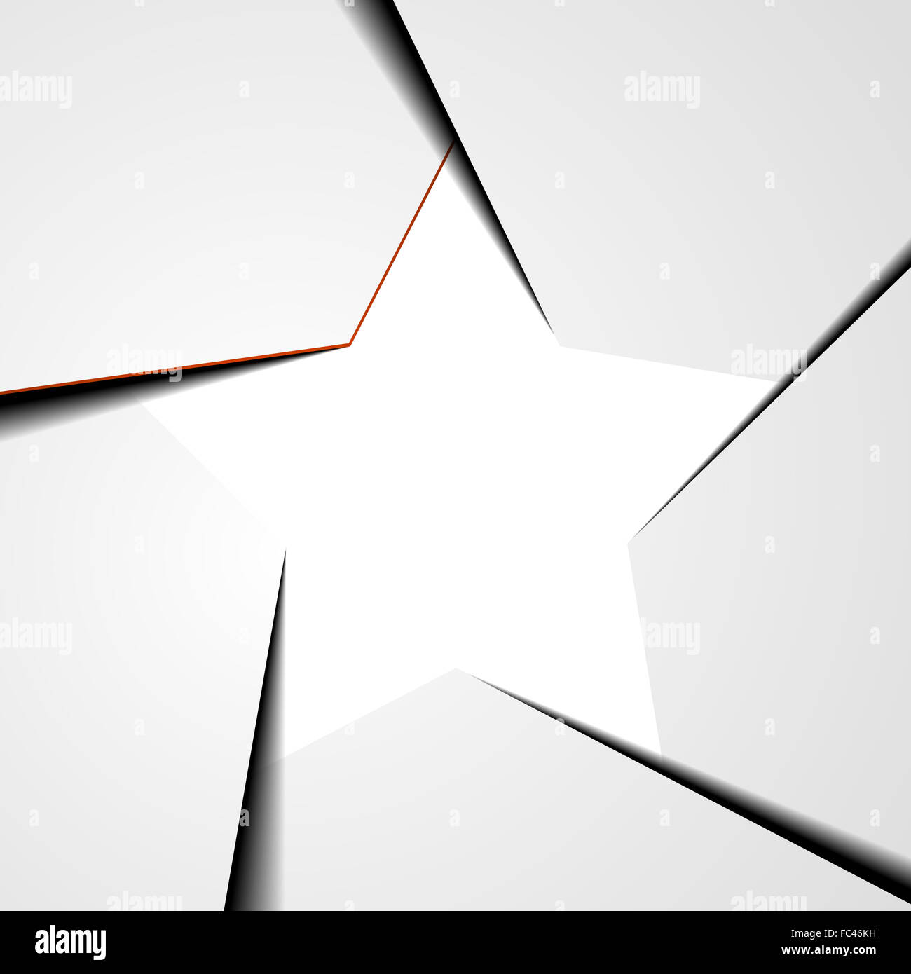 five points star infographic Stock Photo - Alamy