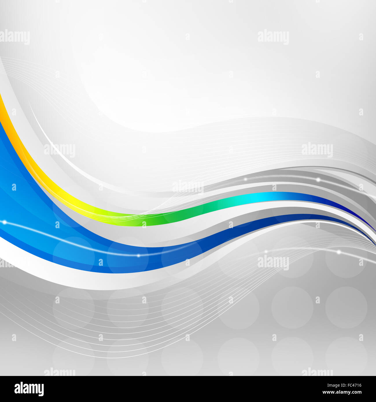 Colourful abstract illustration background with different elements ...