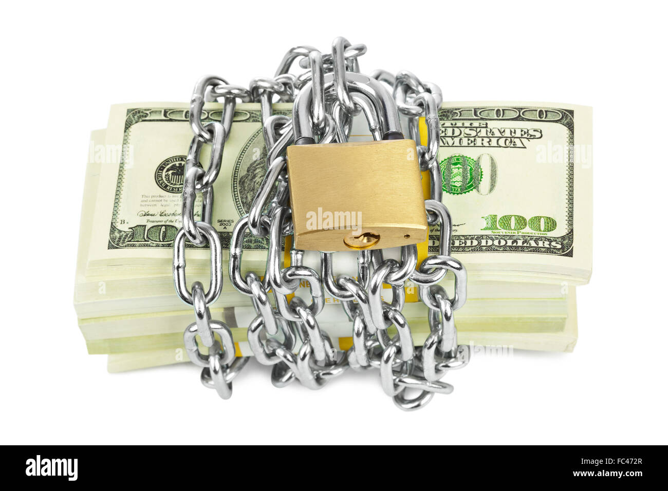 Money and chain Stock Photo - Alamy
