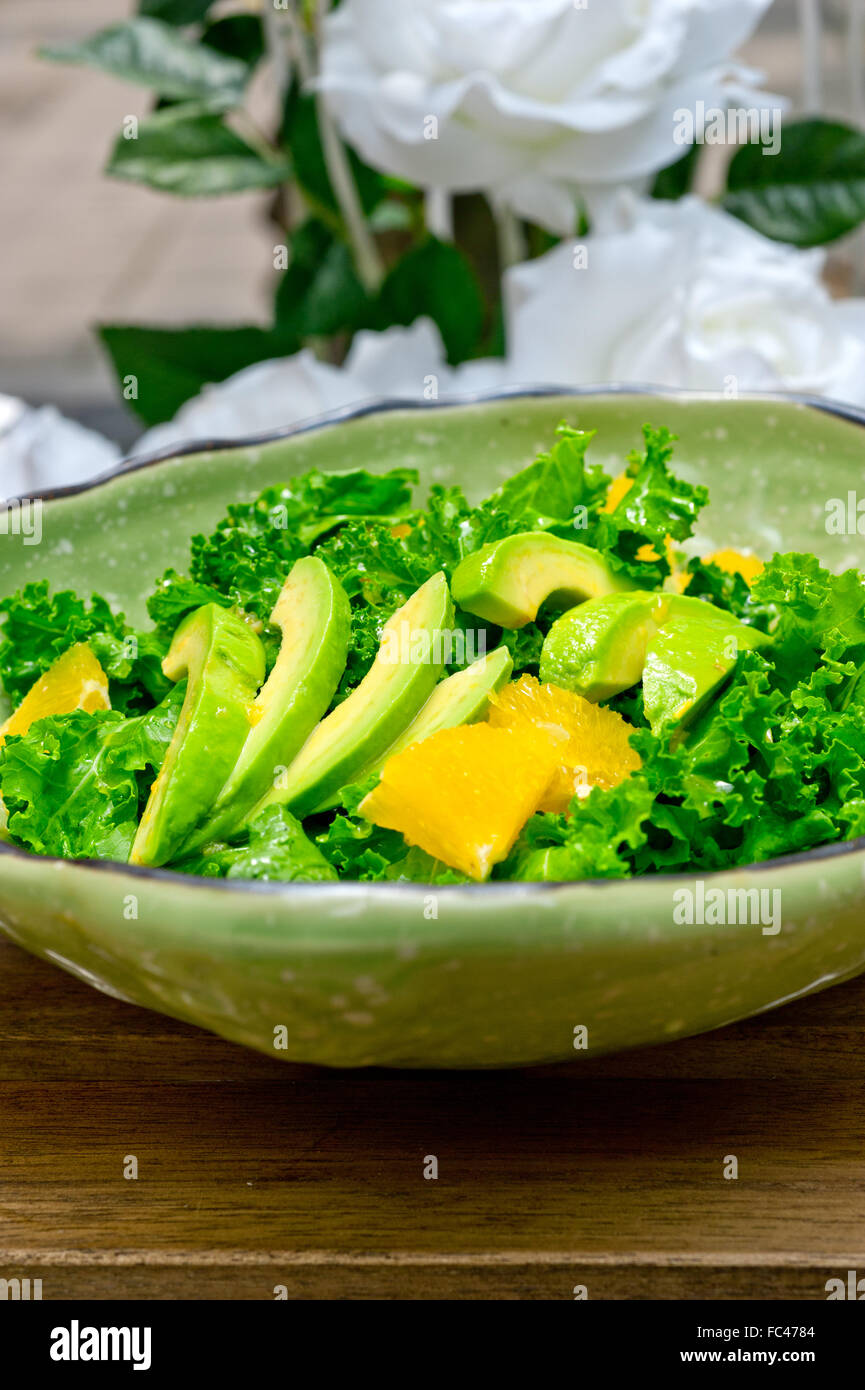 fresh avocado salad Stock Photo - Alamy