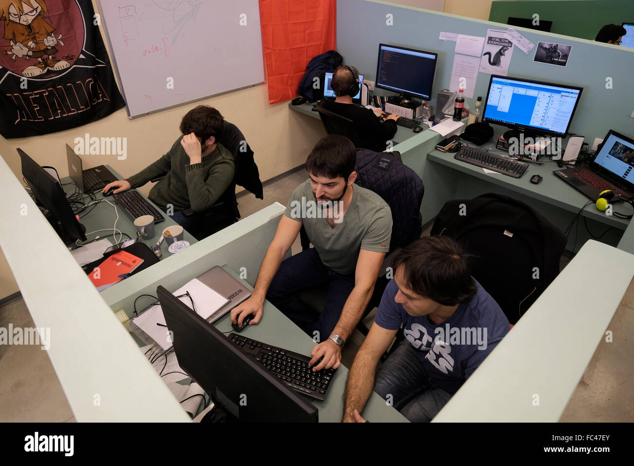 Park employees computer hi-res stock photography and images - Alamy