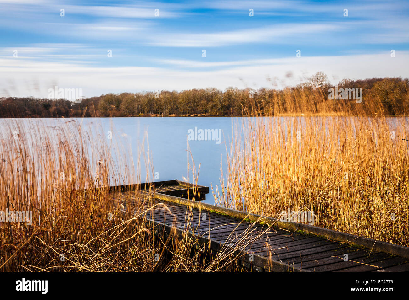 Coate water park swindon landscape hi-res stock photography and images ...