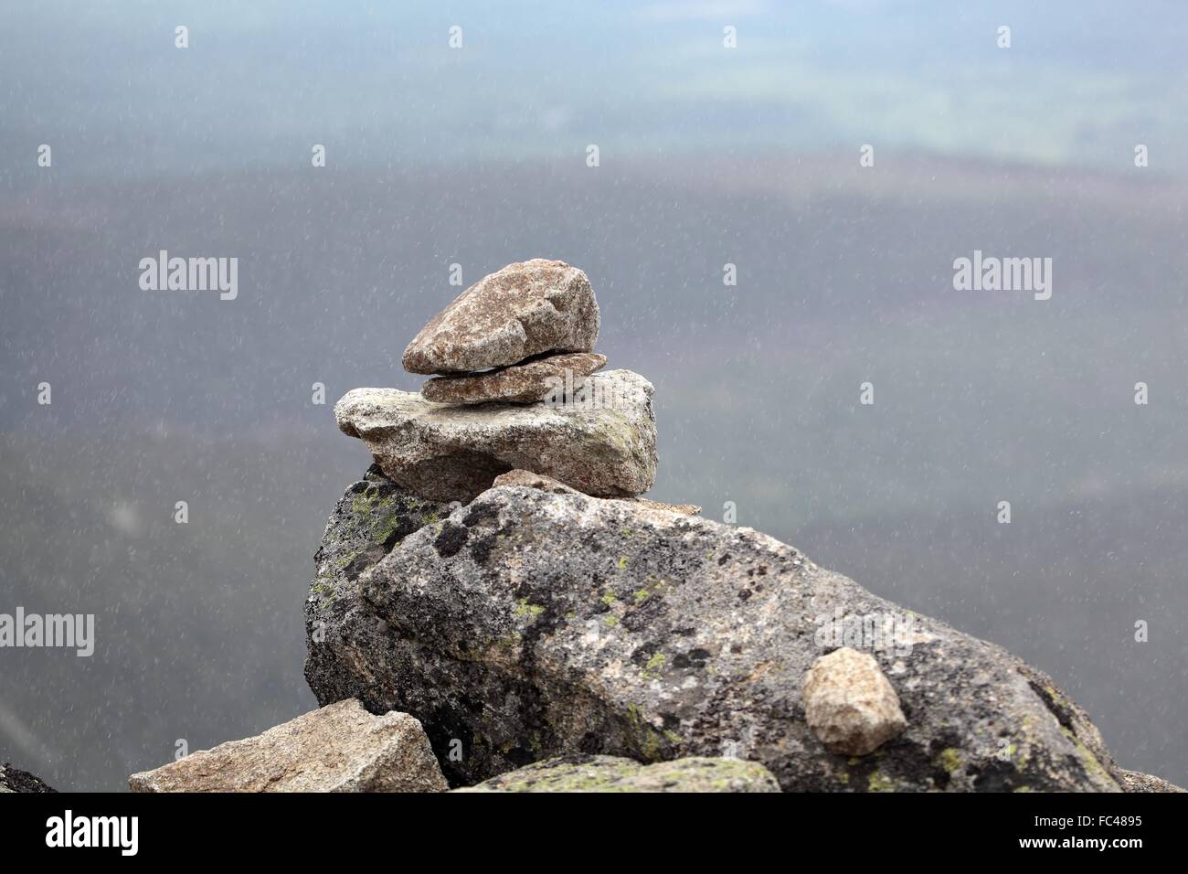 Stones in the mountains Stock Photo - Alamy