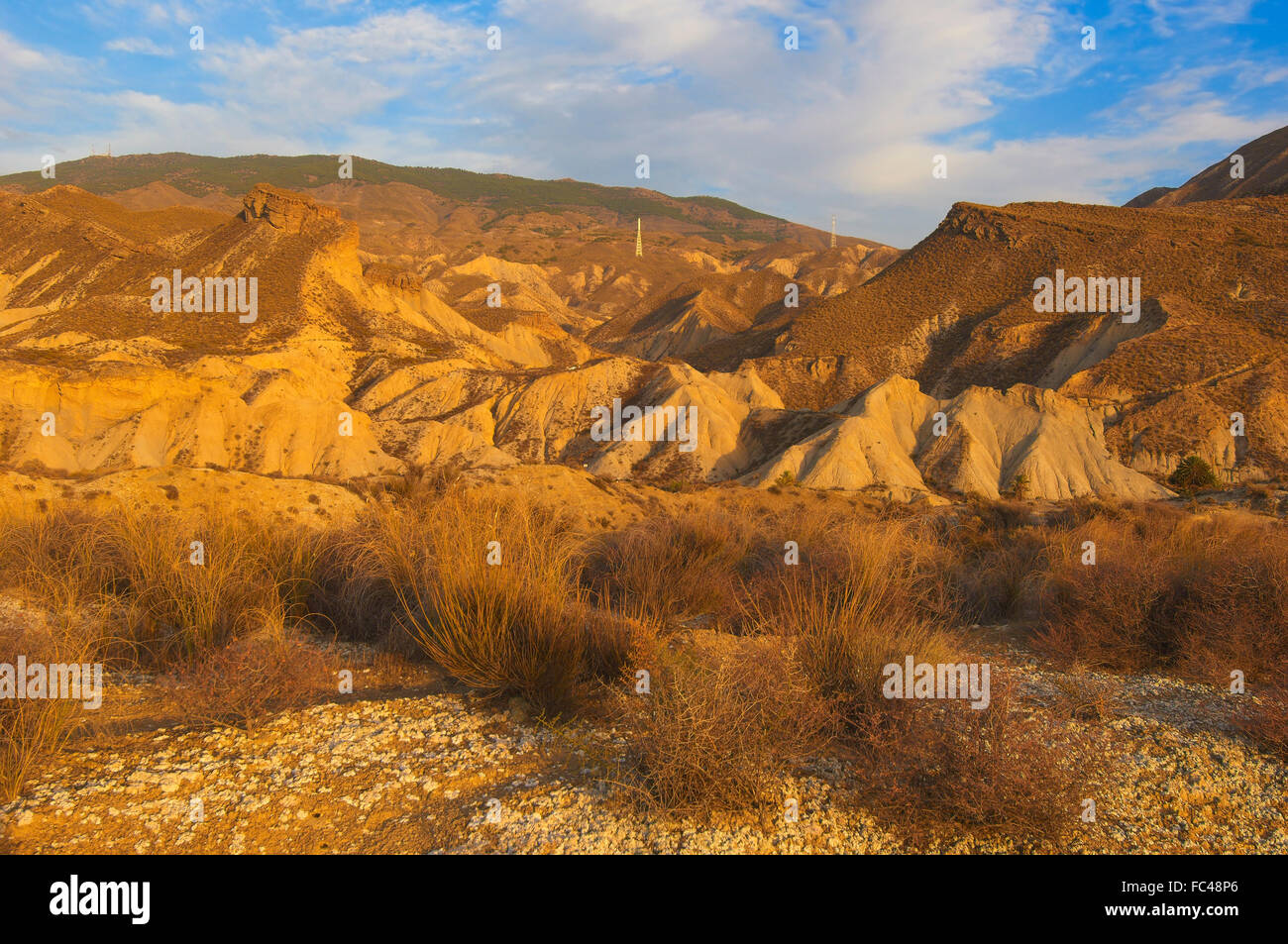Tabernas, Tabernas Desert, Tabernas Desert Natural Park, Almeria ...
