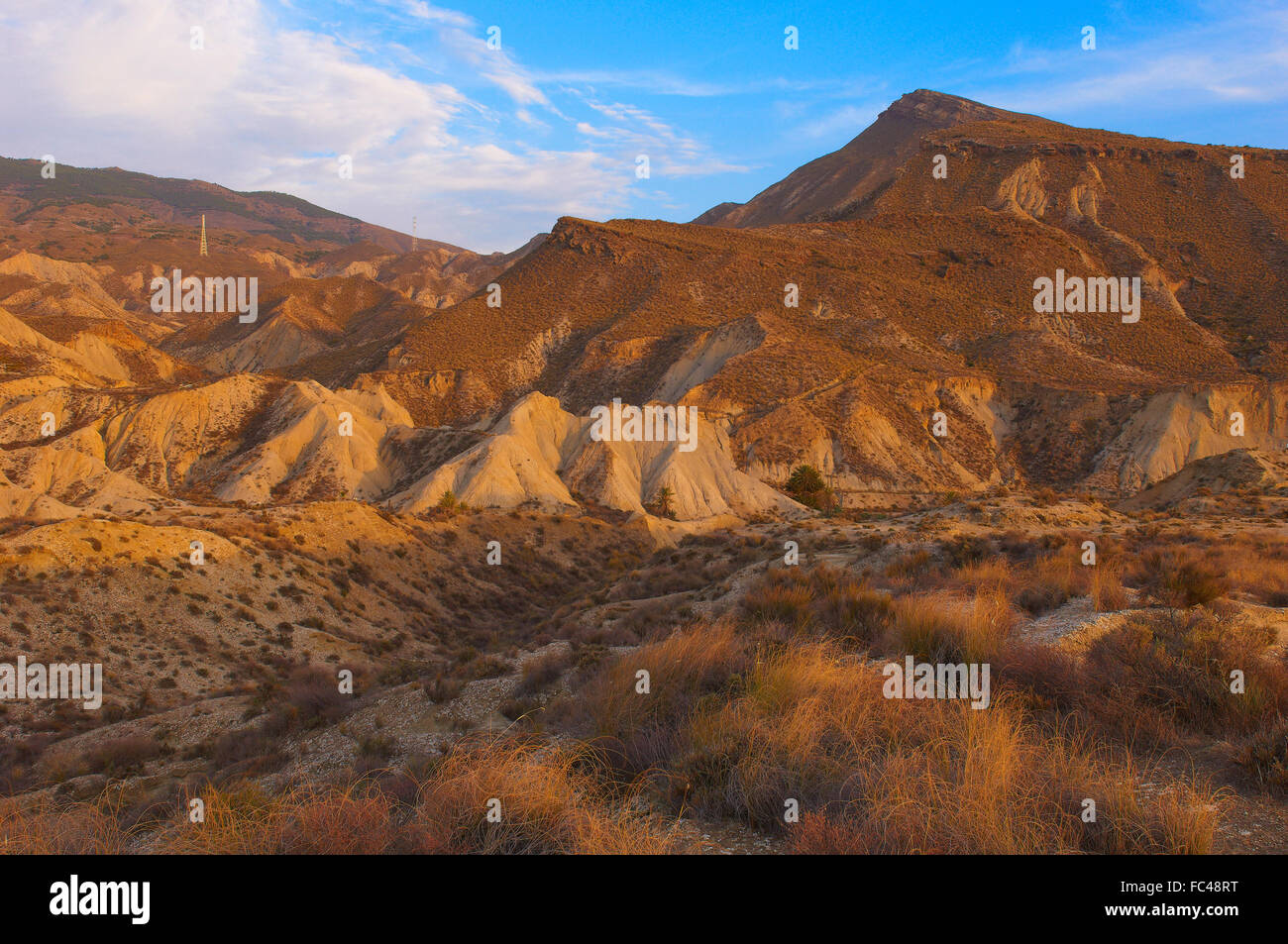Tabernas, Tabernas Desert, Tabernas Desert Natural Park, Almeria ...