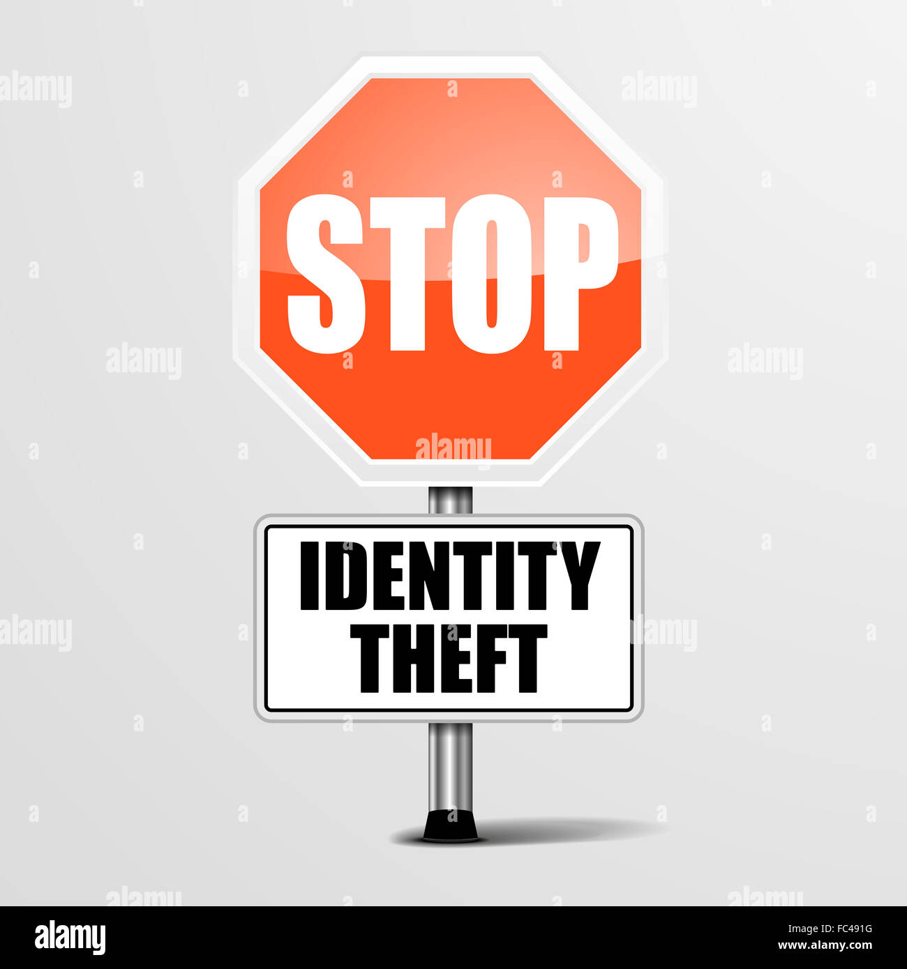 Stop identity theft hi-res stock photography and images - Alamy