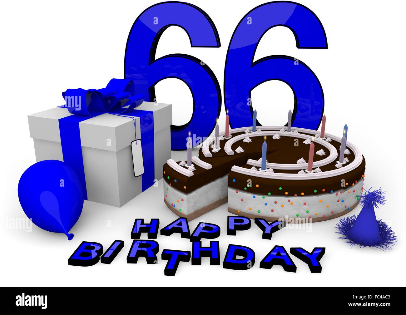 Happy birthday zum 66 geburtstag hi-res stock photography and images ... Happy birthday zum 66 geburtstag hi-res stock photography and images ...