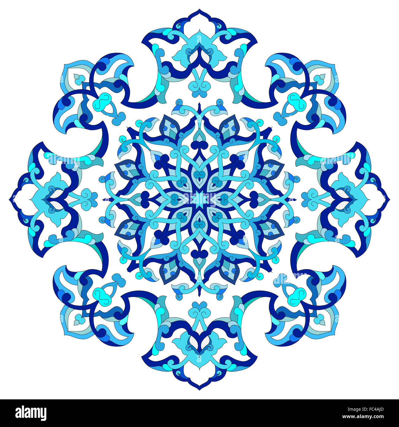 artistic ottoman pattern series eighty seven Stock Photo - Alamy
