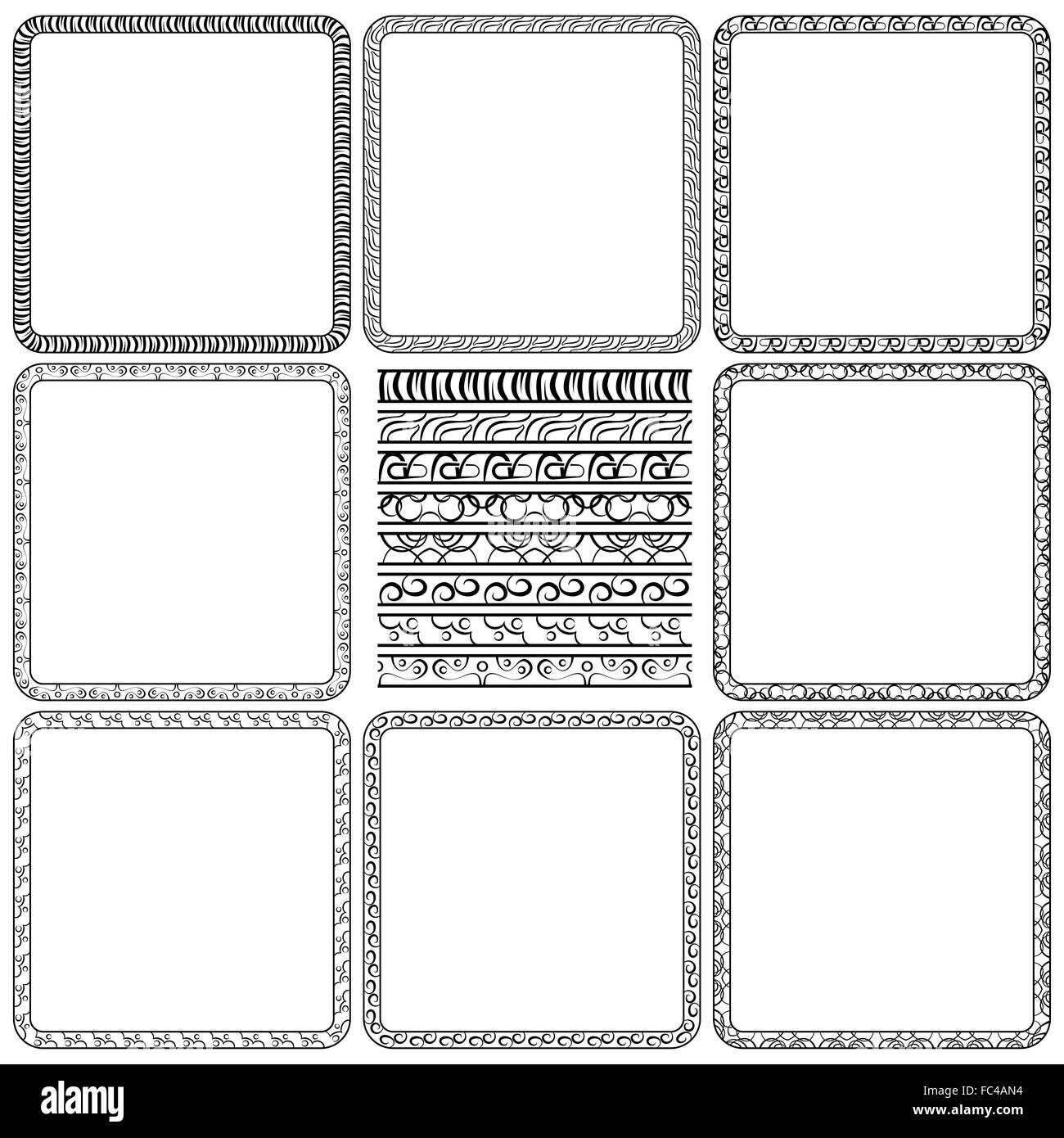 Free Download Black And White Borders And Frames