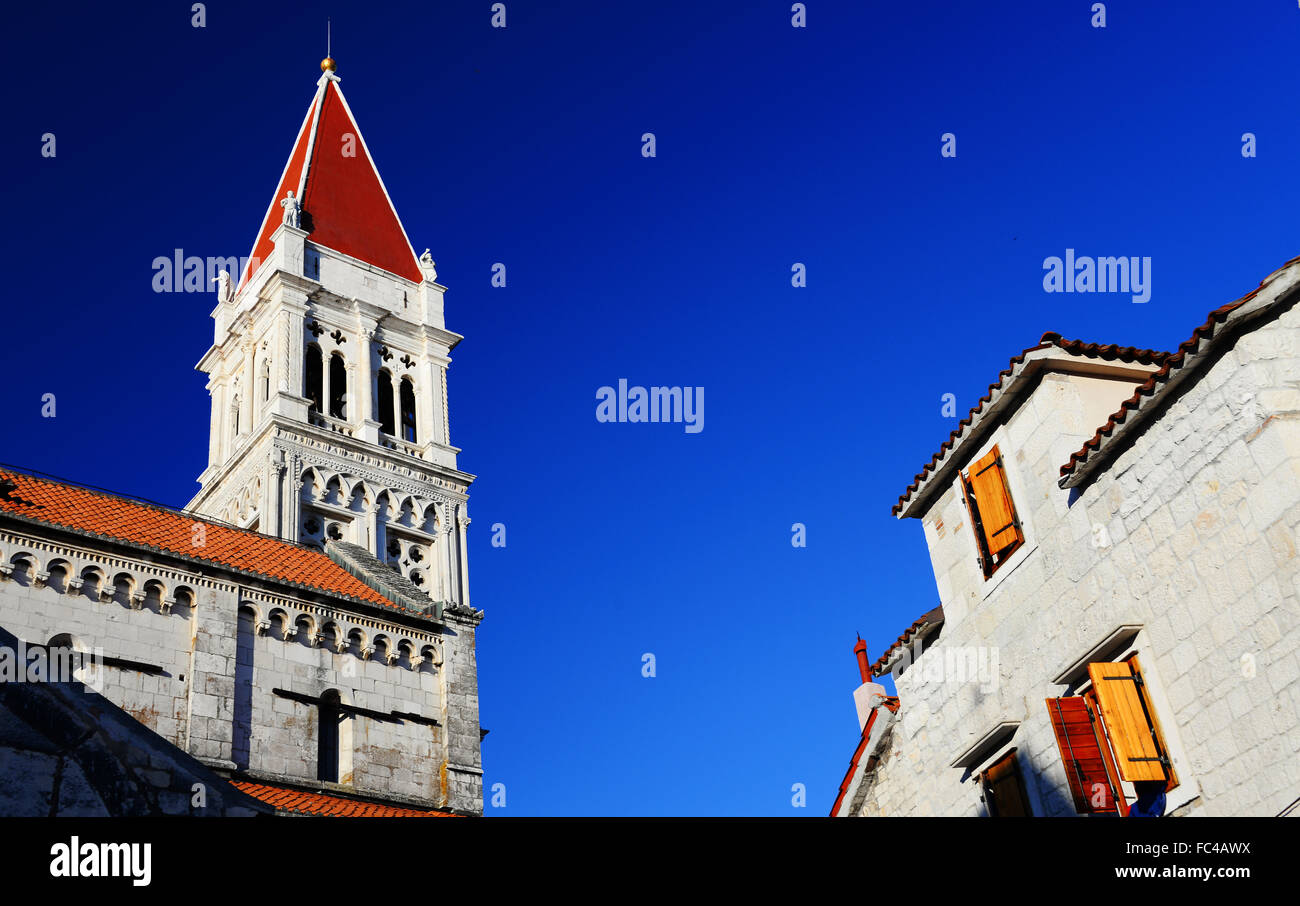Cathedral of Saint Lawrence in Trogir Stock Photo - Alamy