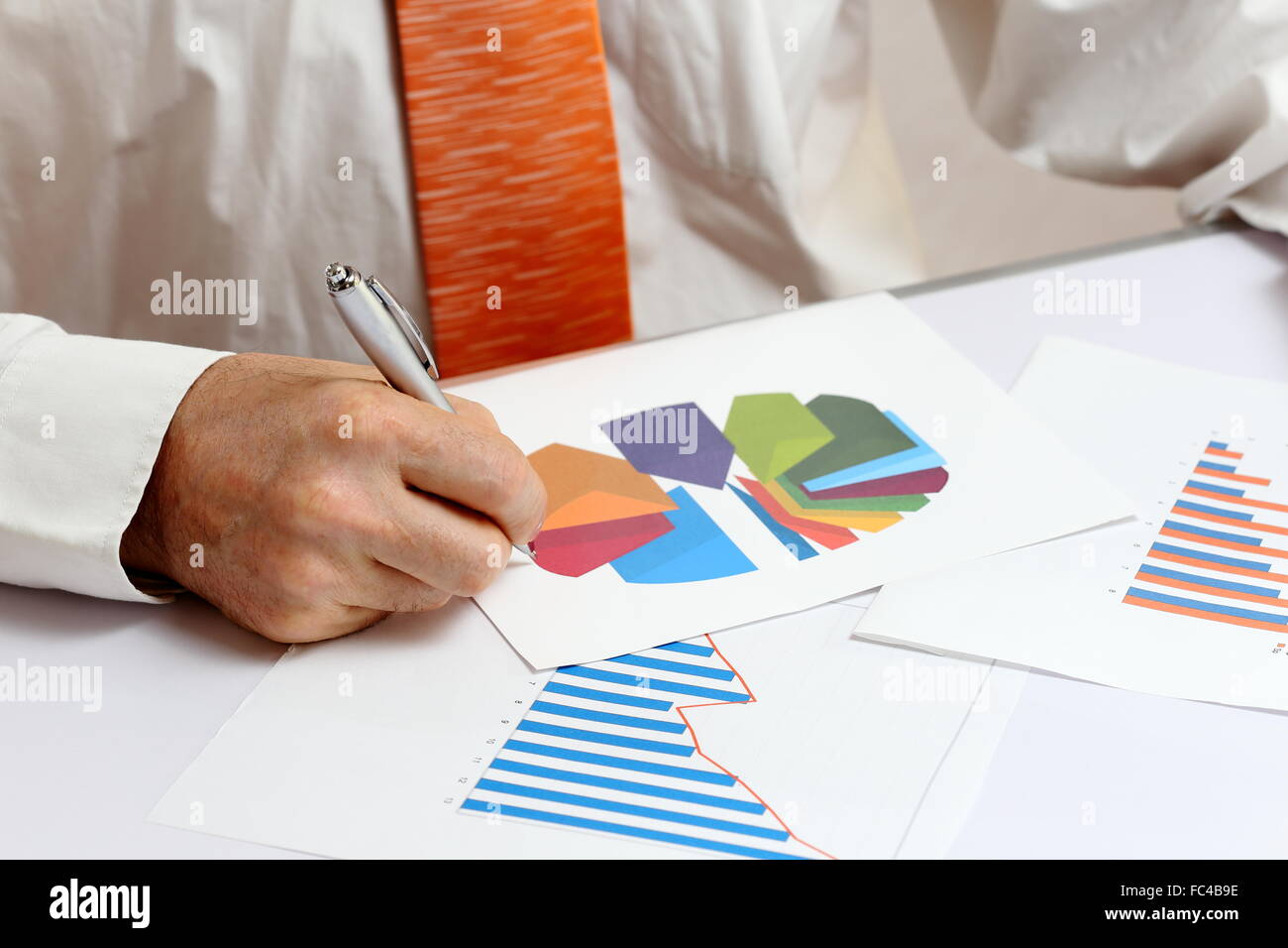 different documents on table Stock Photo - Alamy
