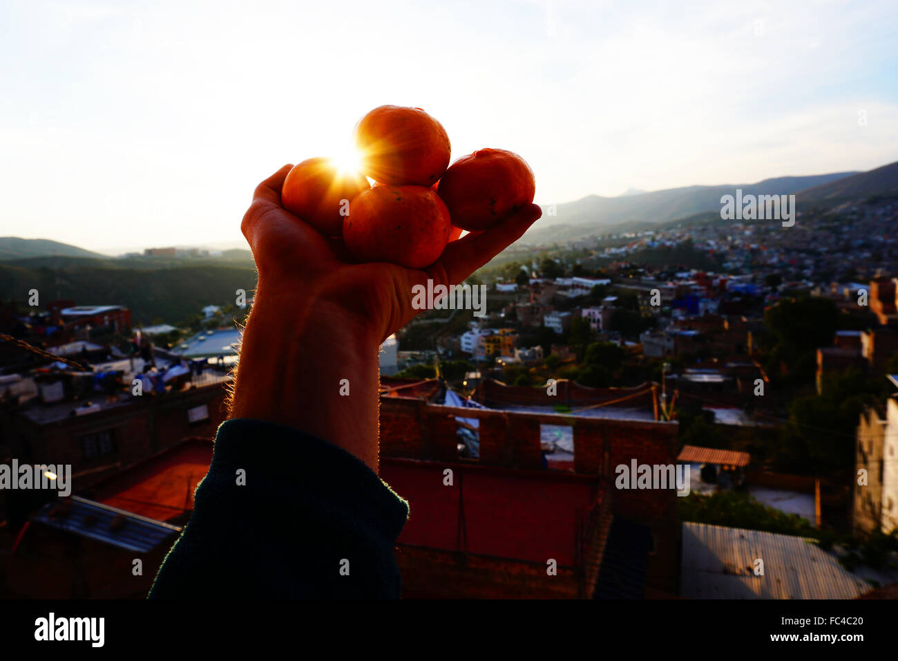 Sun shining on mountain hi-res stock photography and images - Alamy