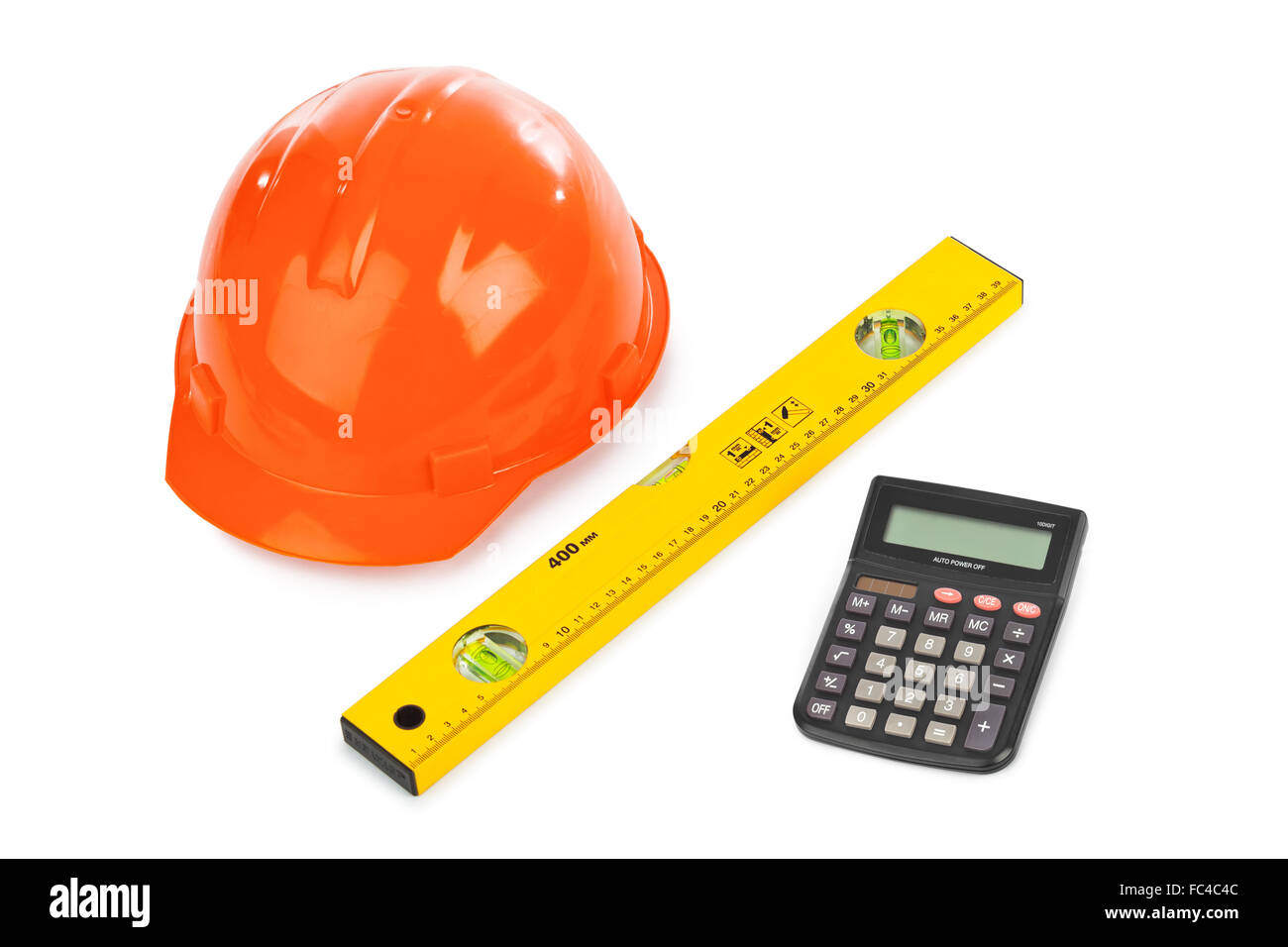 Calculator and tools Stock Photo - Alamy