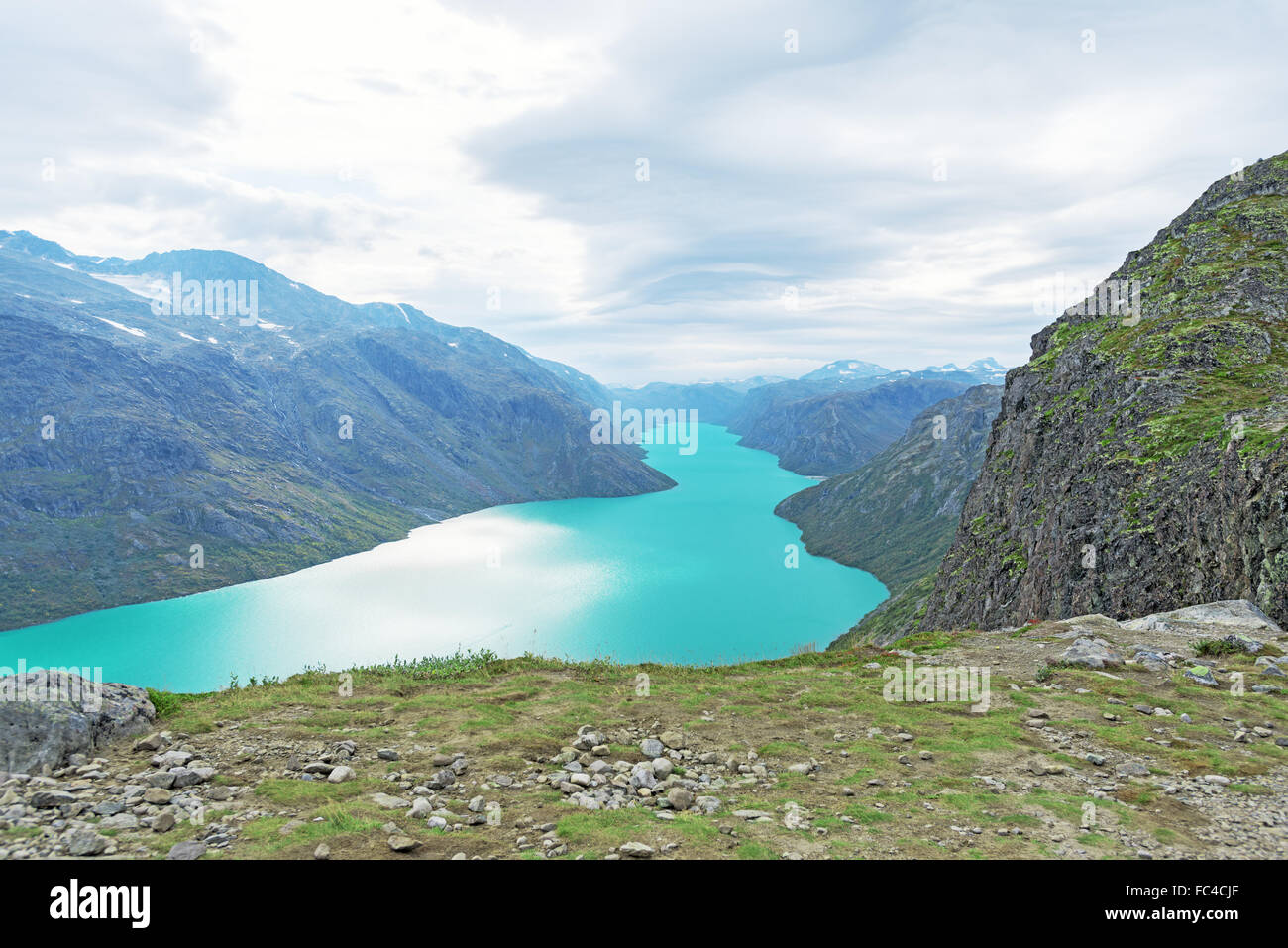 Besseggen Ridge in Jotunheimen National Park Stock Photo - Alamy