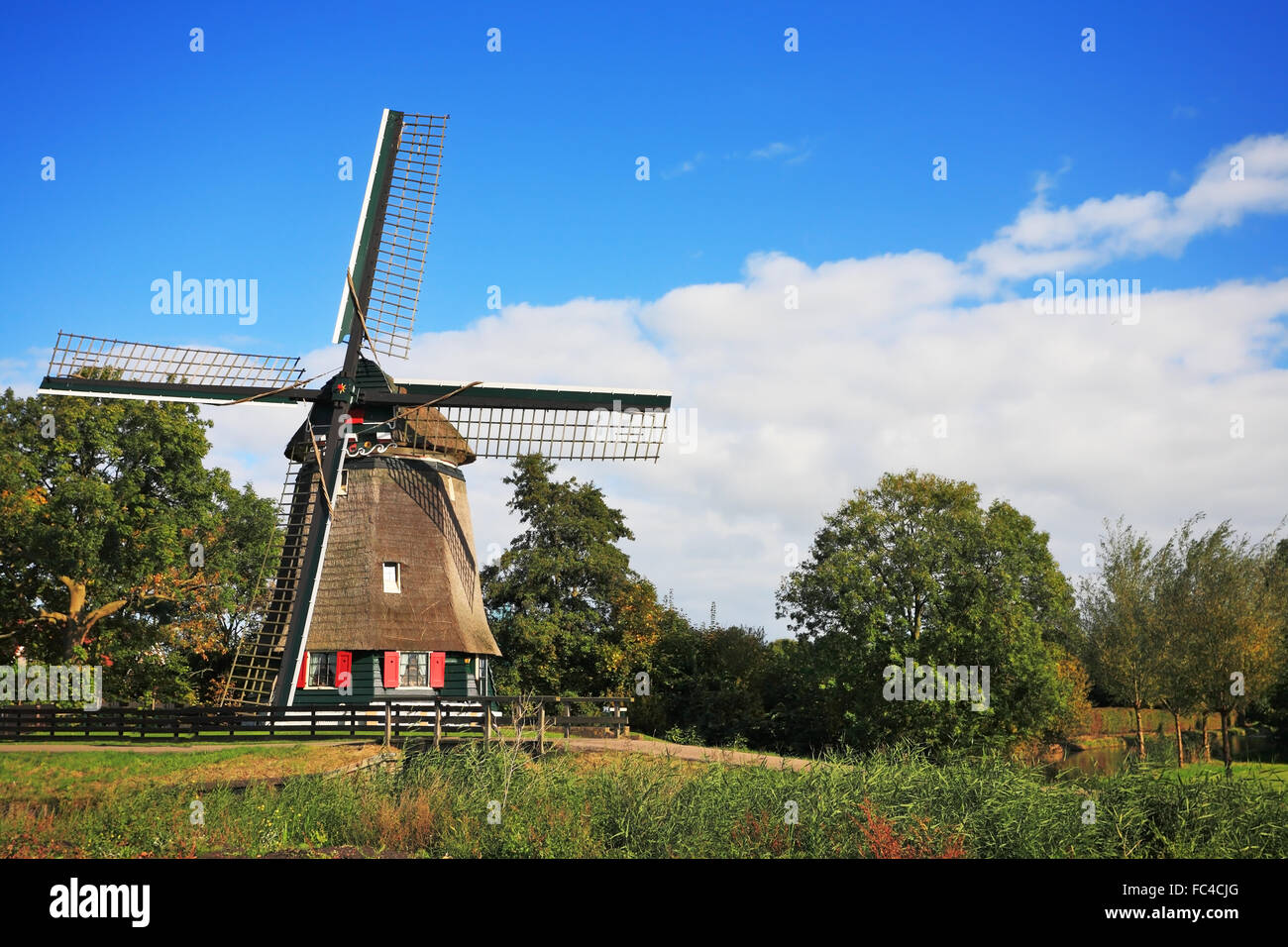The landscape in the Netherlands Stock Photo - Alamy
