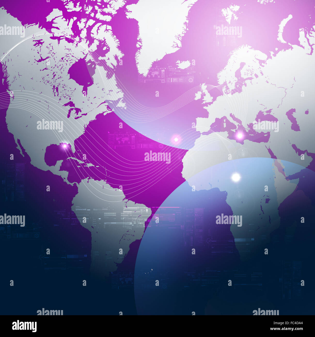 Abstract background with business elements. Symbol of a successful ...