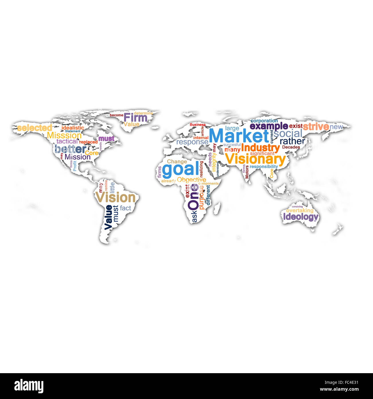 World map countries outline hi-res stock photography and images - Alamy