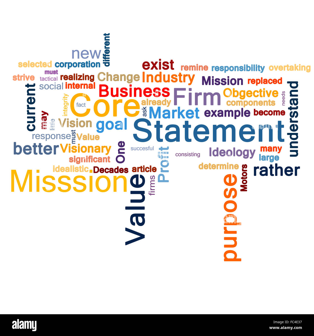 a world map made from business words as a concept of global business ...