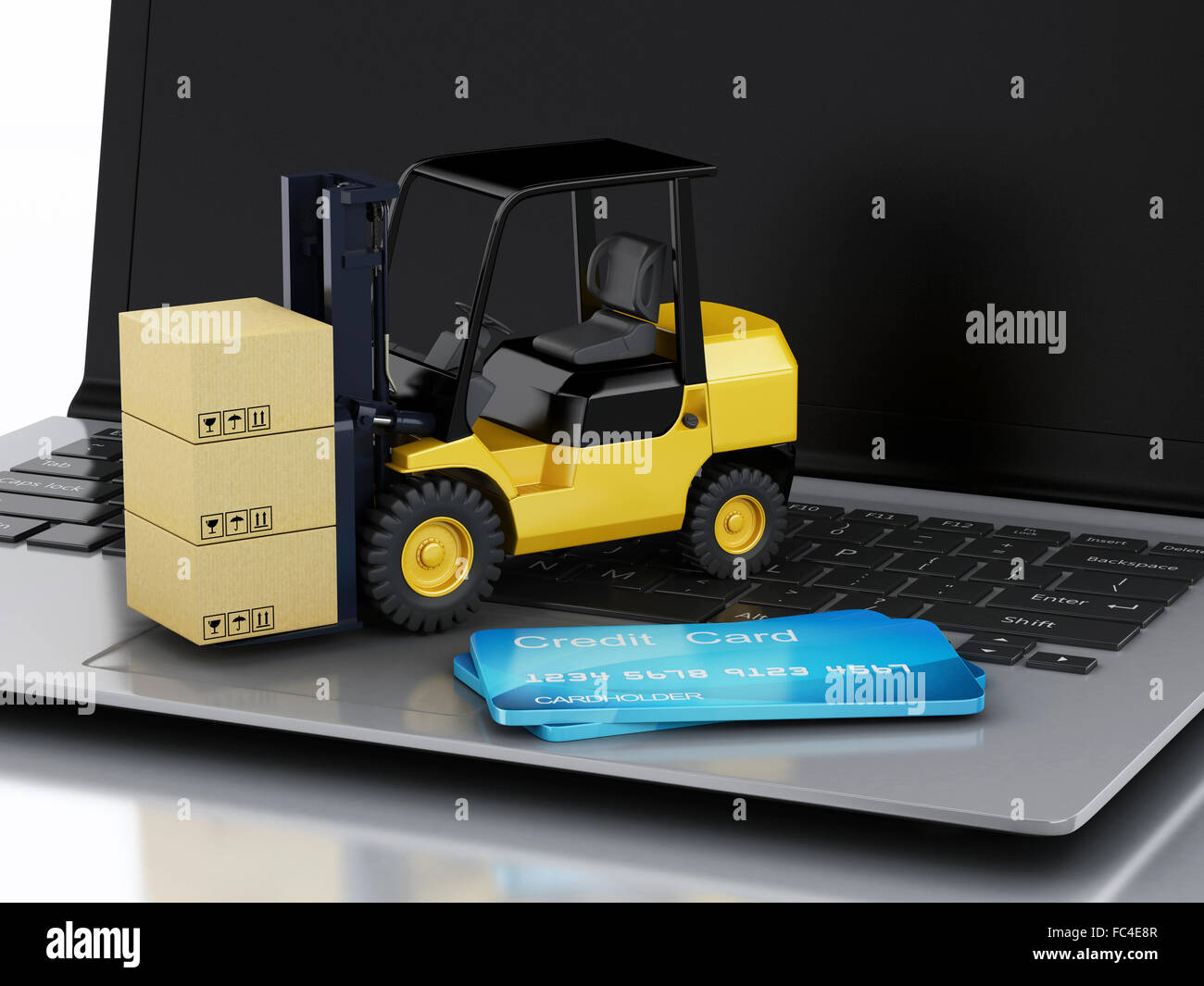 Box truck pc hi-res stock photography and images - Alamy