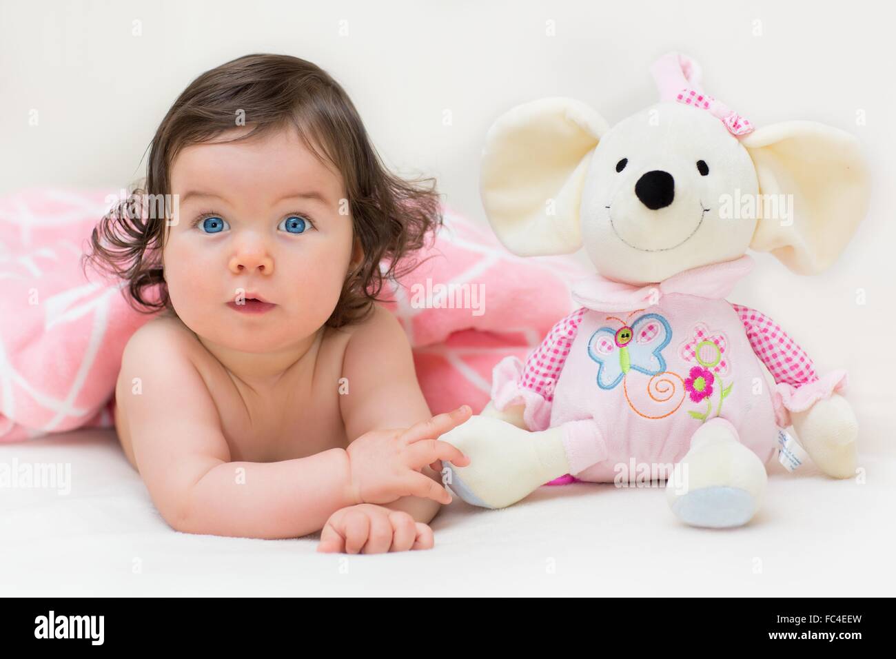 Beautiful baby girl Stock Photo - Alamy