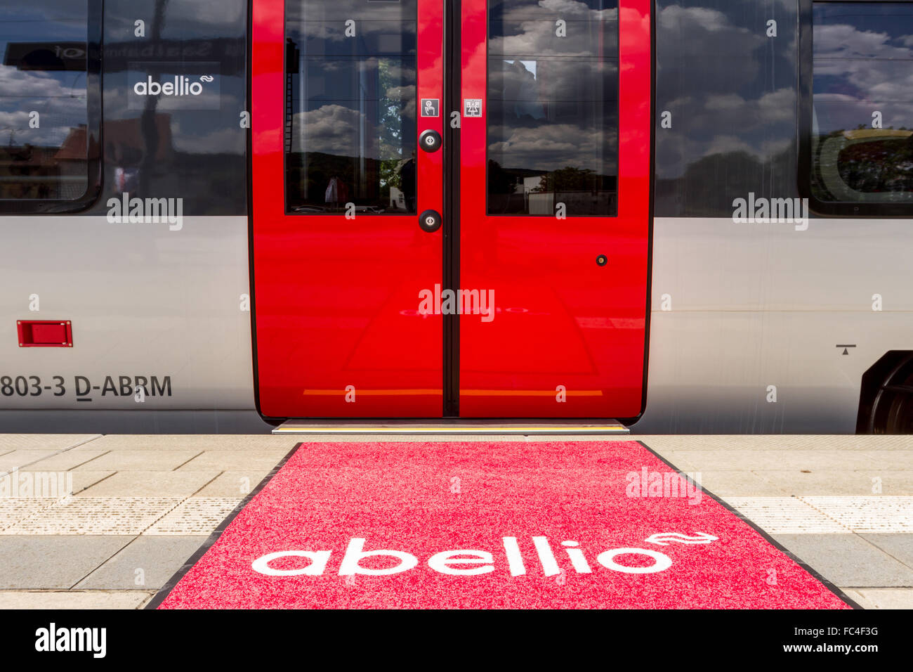 New Trains for Abellio Stock Photo - Alamy
