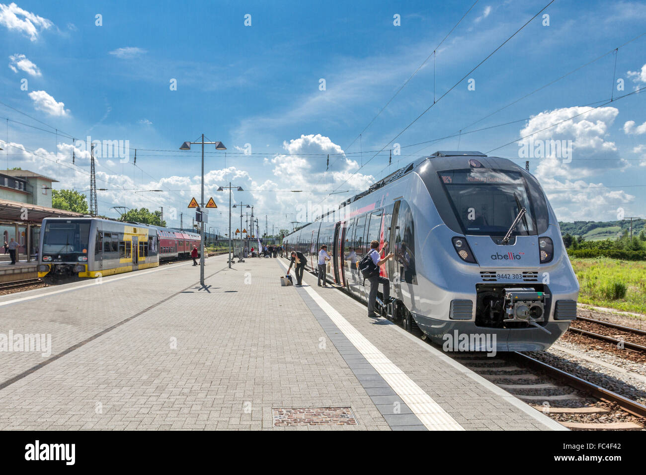 New Trains for Abellio Stock Photo - Alamy