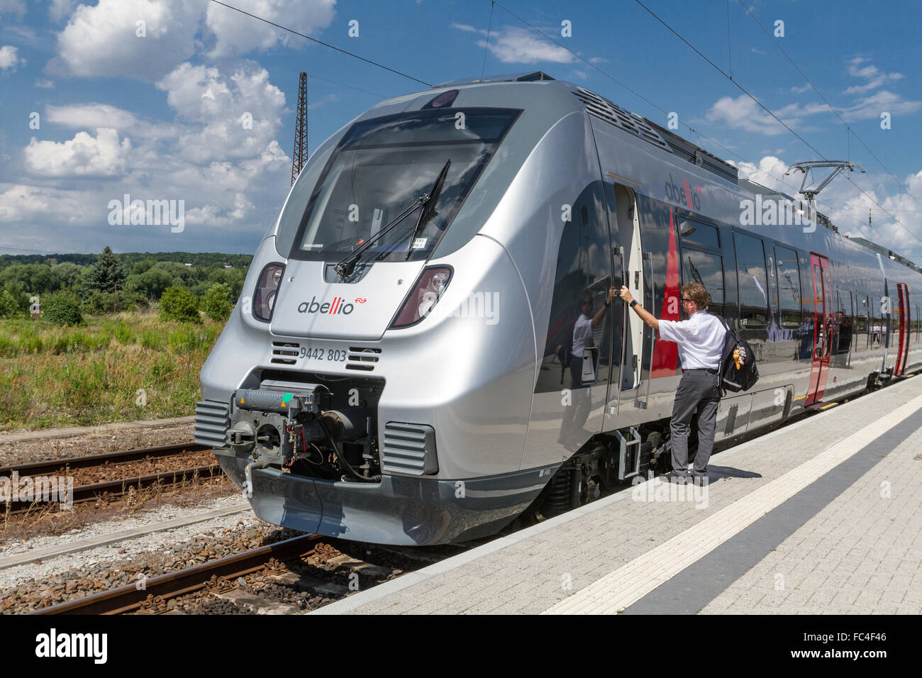 New Trains for Abellio Stock Photo - Alamy