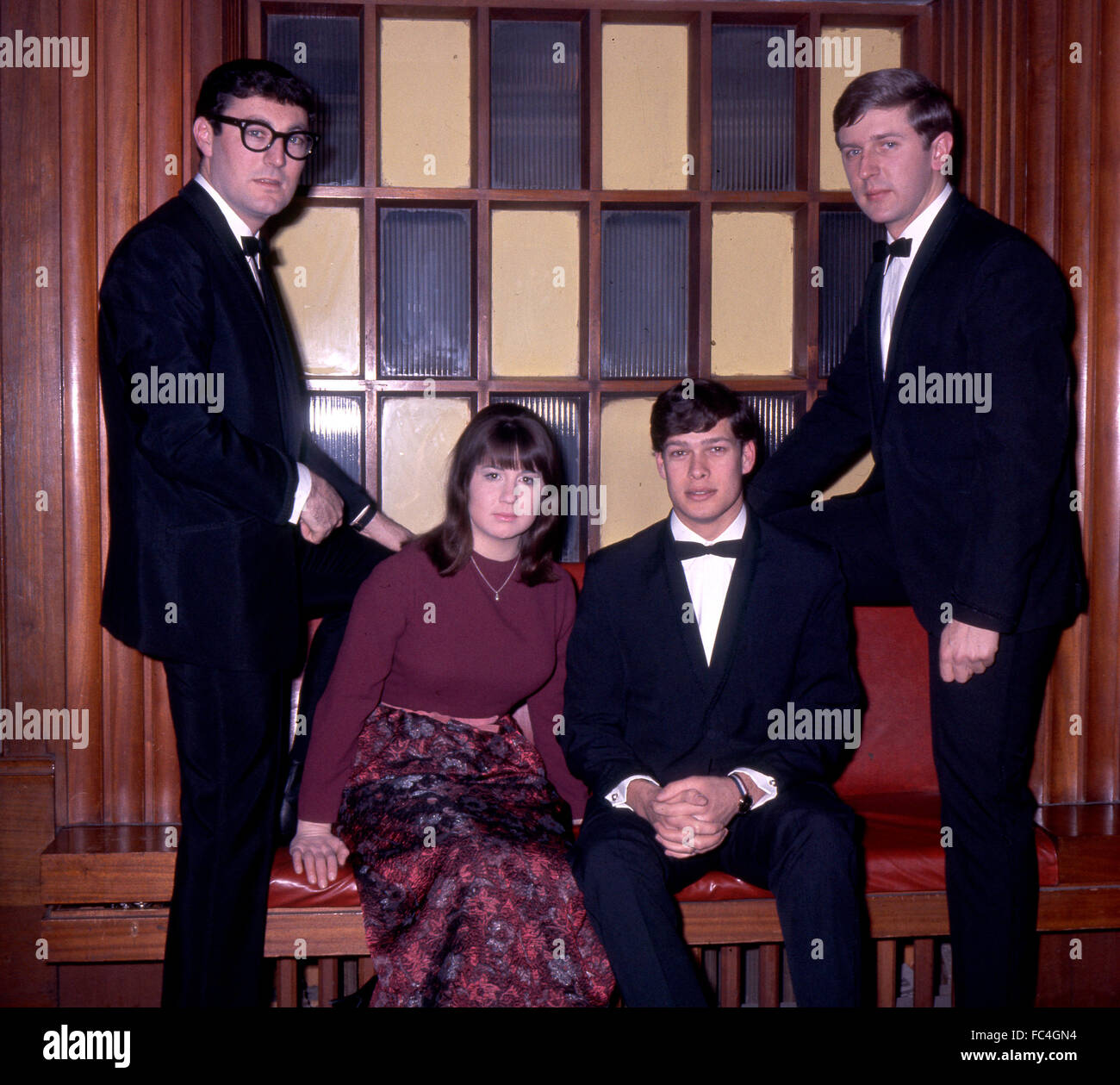 THE SEEKERS Australian group in 1965. From left: Athol Guy, Judith ...