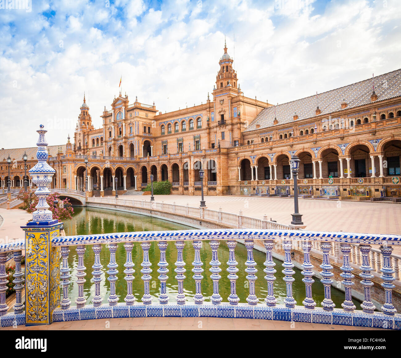 Seville Spain Square Stock Photo - Alamy