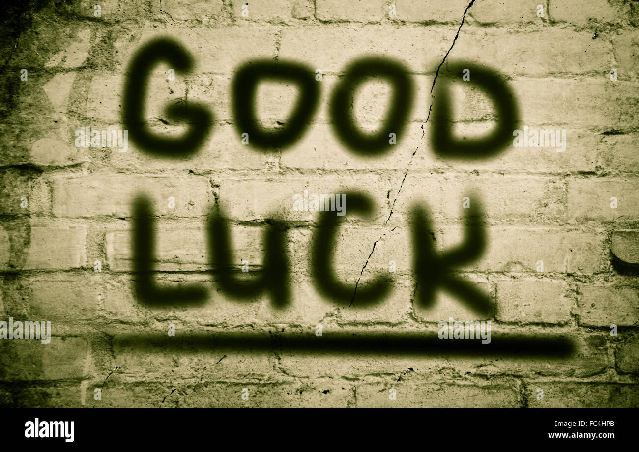 Good Luck Concept Stock Photo - Alamy
