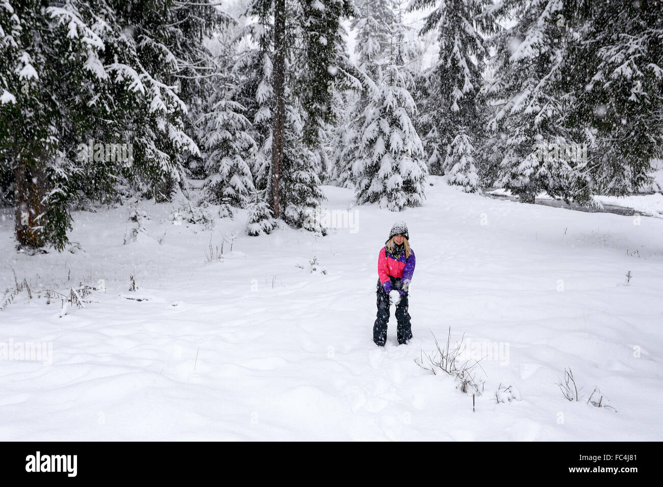 Play snow suit hi-res stock photography and images - Alamy