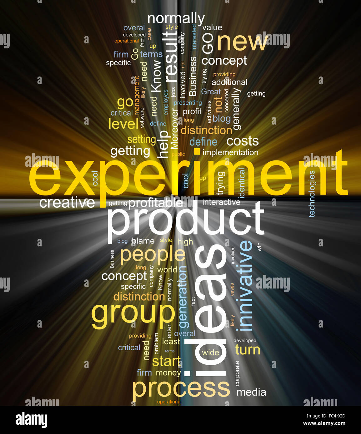 collage of different words on a dark background on business topics ...