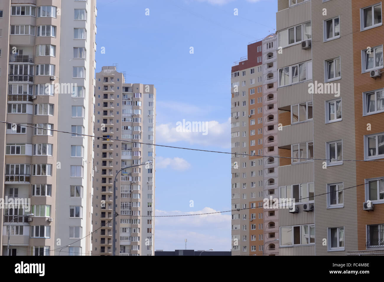 Multi-storey residential buildings Stock Photo - Alamy