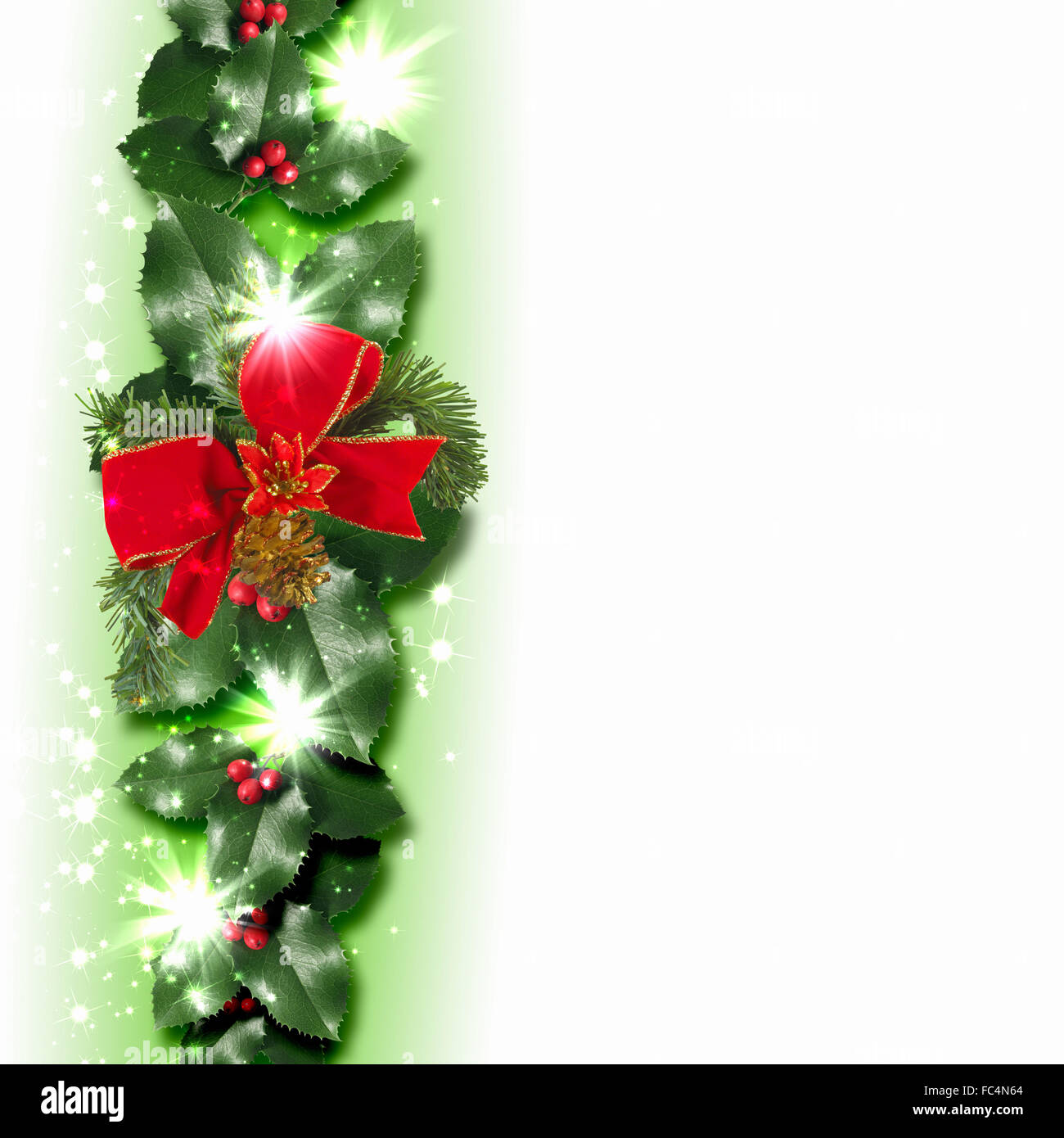 Illustration of background with traditional Christmas decoration ...