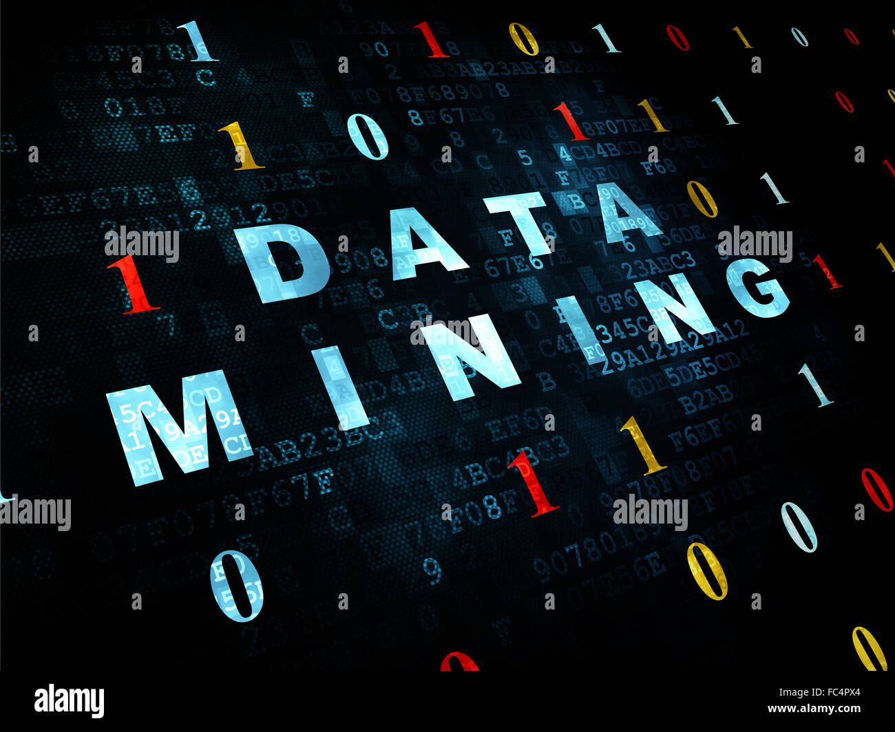 Data concept: Data Mining on Digital background Stock Photo - Alamy