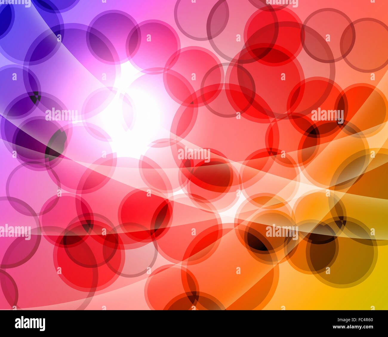 Abstract bright colourful background with spots of light Stock Photo ...