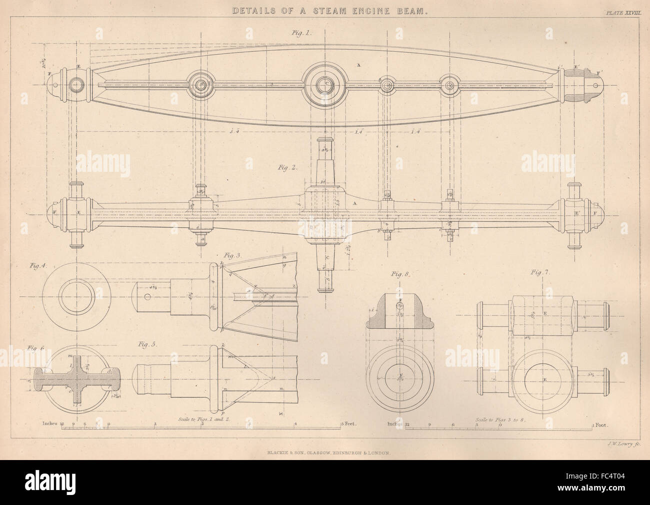 Drawing Ofa Steam Engine