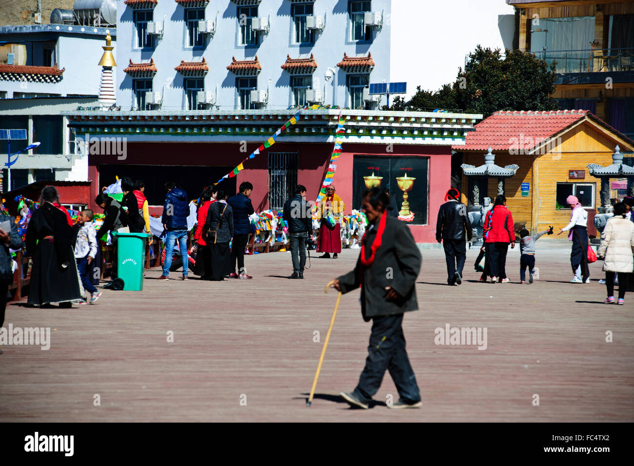 Feilal Temple Mingyong Glacier,Meili Snow Mountain Range,Holy Kawagebo ...