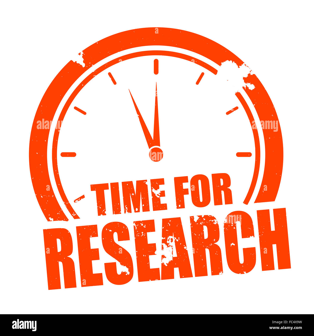 Time for Research Stock Photo - Alamy