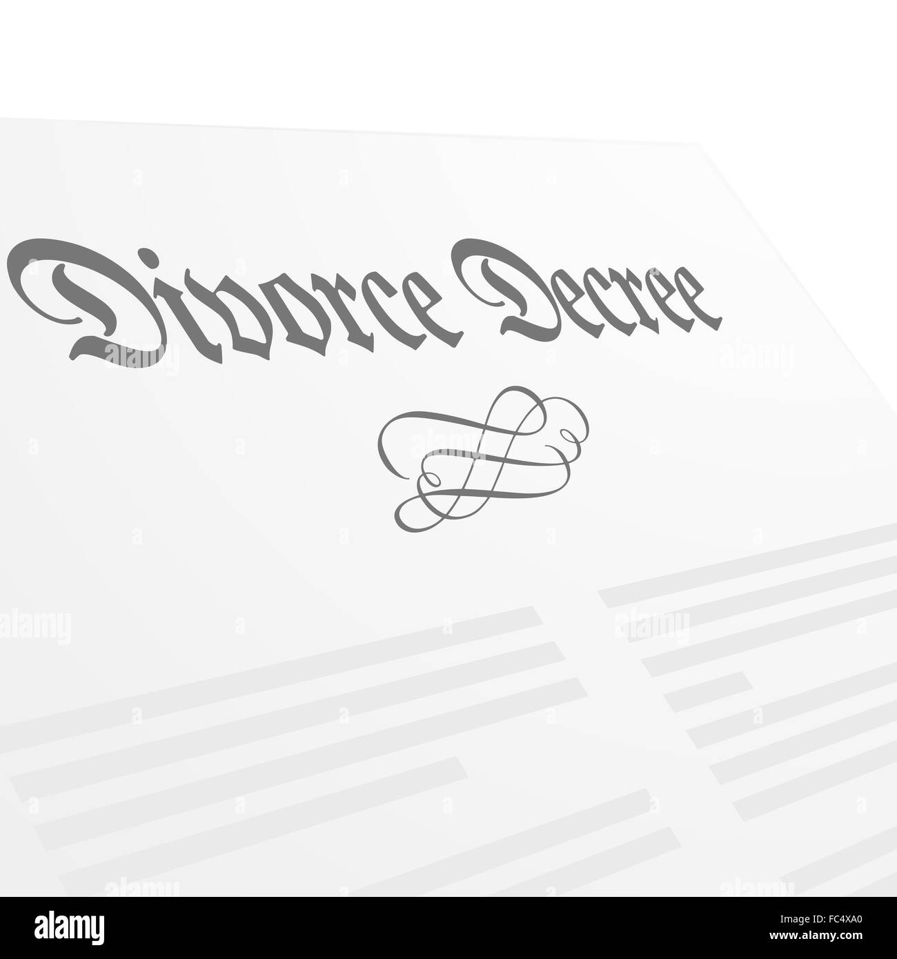 Marriage divorce Black and White Stock Photos & Images - Alamy