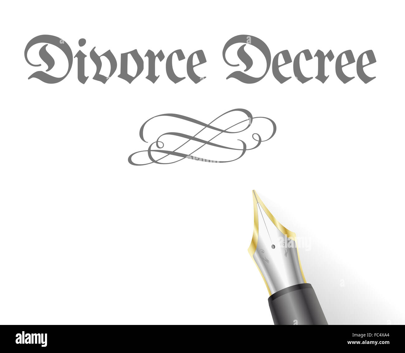 Divorce decree hi-res stock photography and images - Alamy